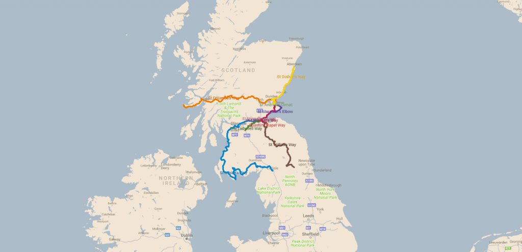 the_way_of_st_andrews_routes | The Way of St. Andrews Pilgrimage
